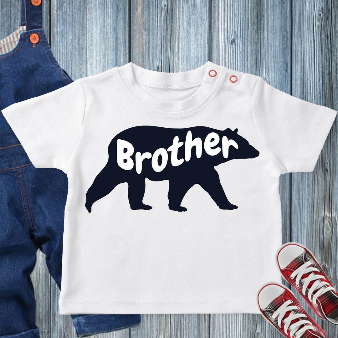 Bear Brother Svg File,brother Bear Vector,bear T-shirt Design,bear ...