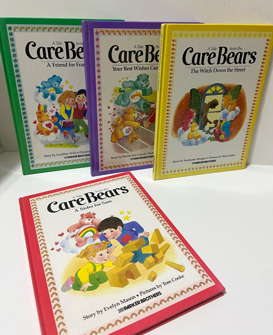 Care Bear Books - Four "a Tale From the Care Bears" From Parker Brothers 1980s - Etsy