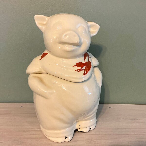Smiley Pig - Etsy