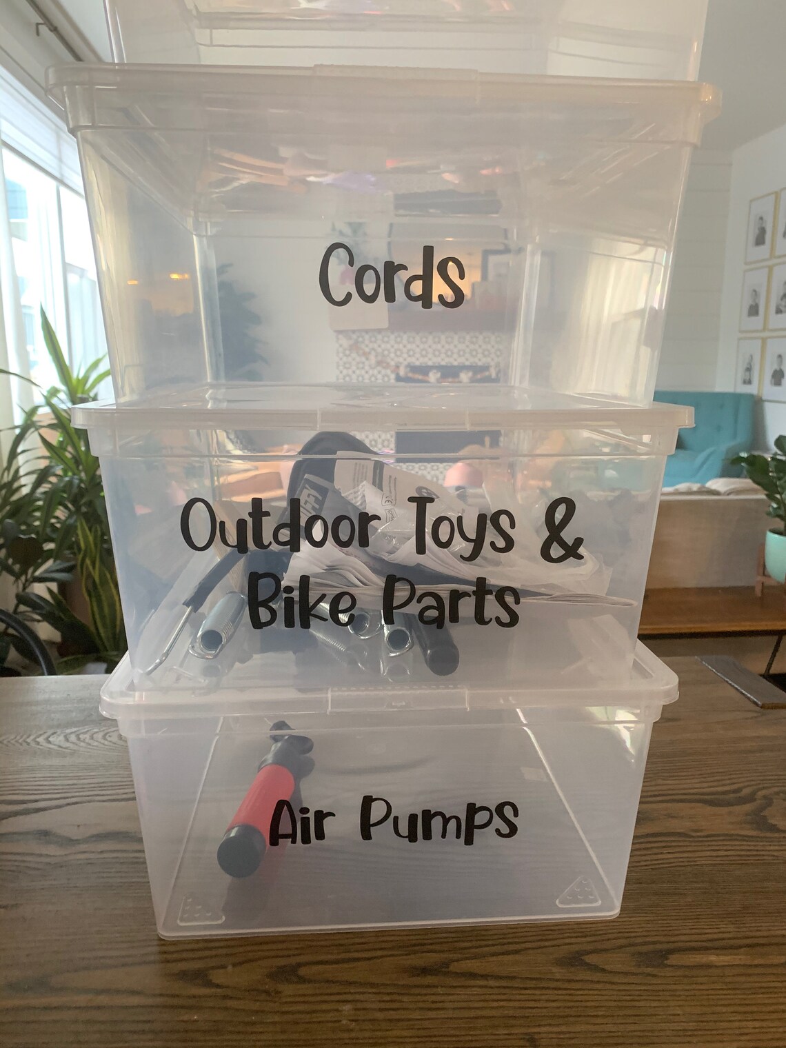 Vinyl Storage Labels Custom Organization Labels Bin Labels - Etsy