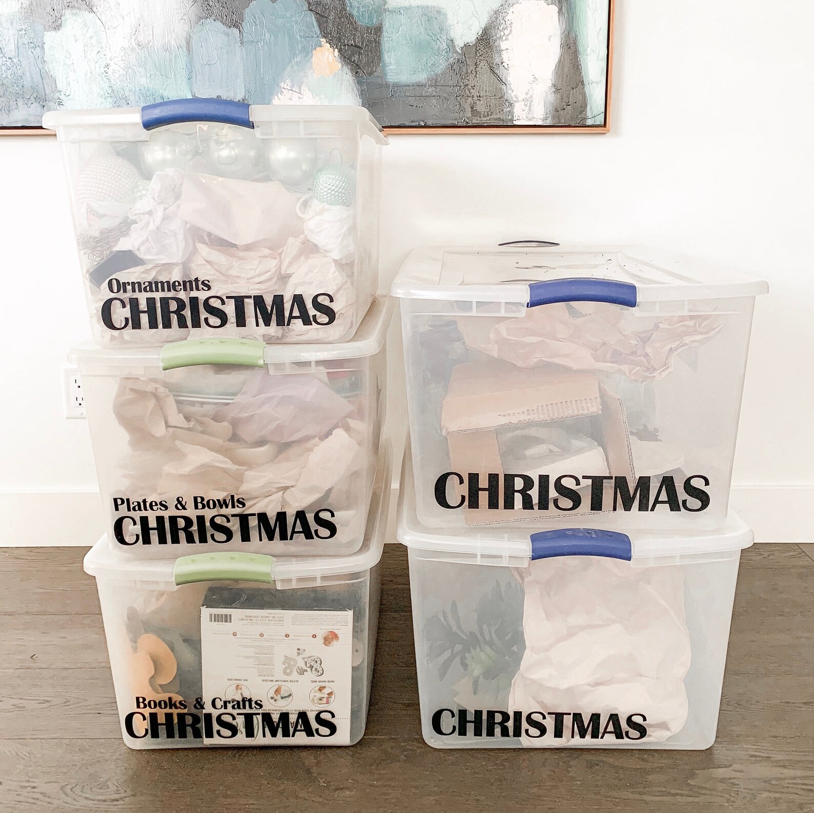 Vinyl Storage Labels Custom Organization Labels Bin Labels - Etsy