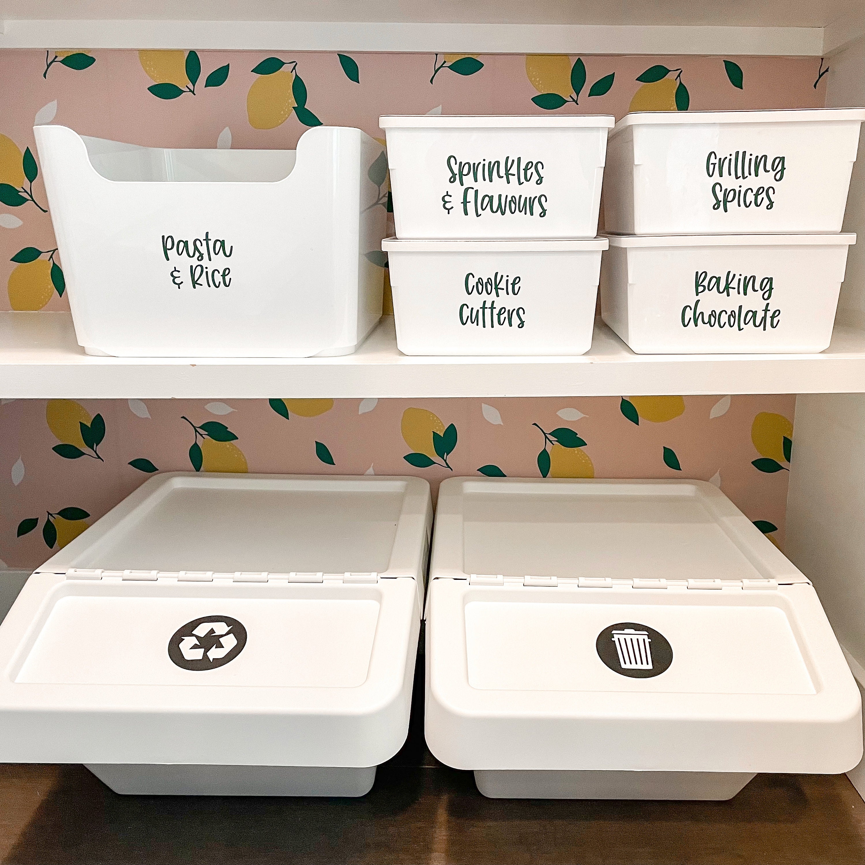 Vinyl Storage Labels Custom Organization Labels Bin Labels - Etsy Canada