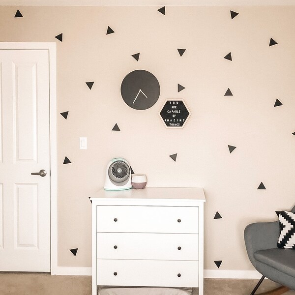 Triangle Wall Decals - Etsy