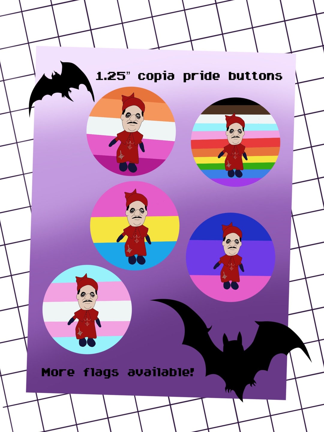 Copia Potato Pride Buttons - Etsy