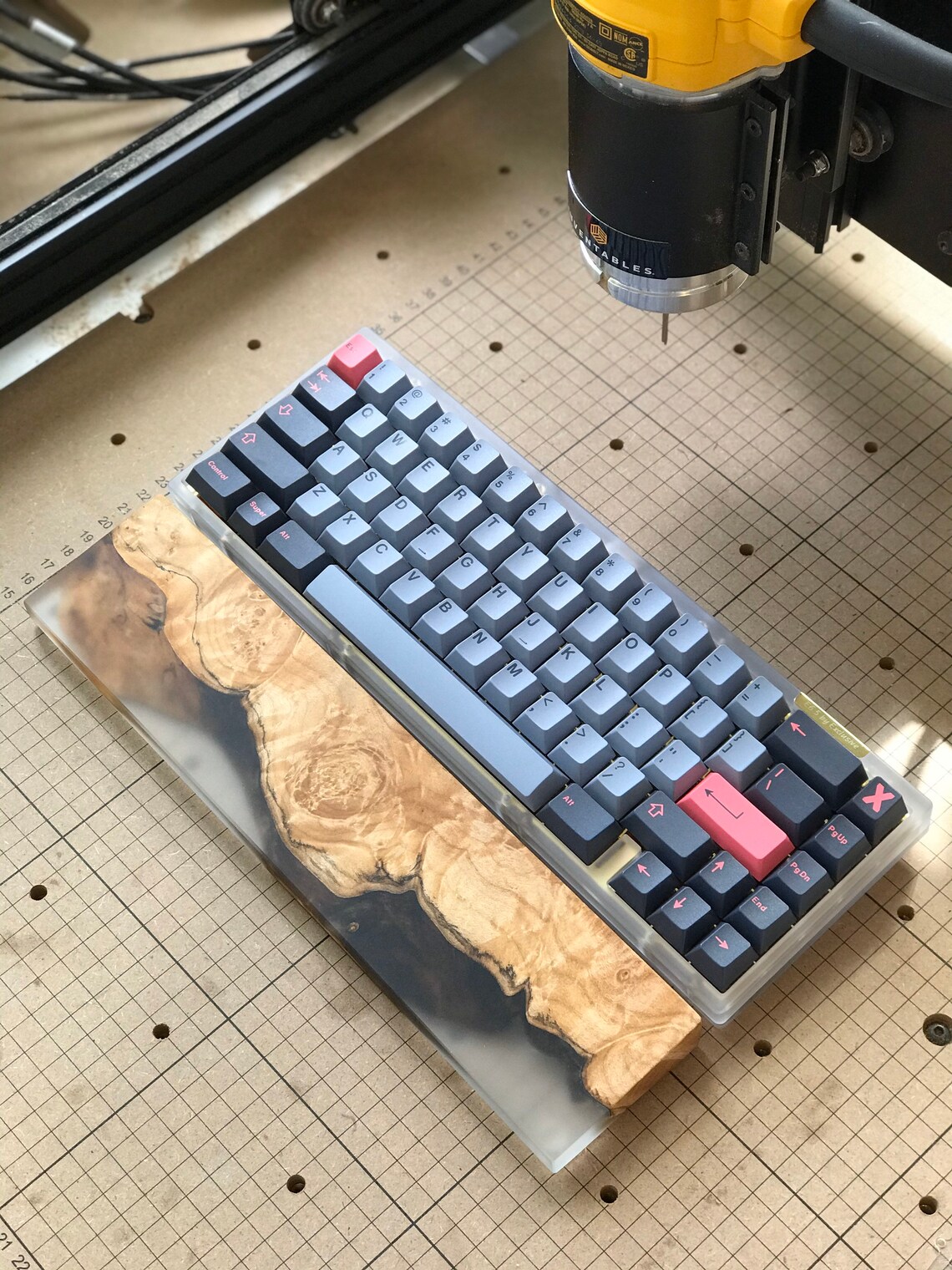 Keyboard Wrist Rest Custom Wrist Rest Resin Wrist Rest - Etsy