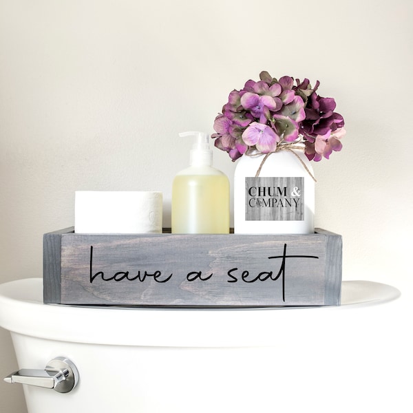 Back of Toilet Box - Etsy