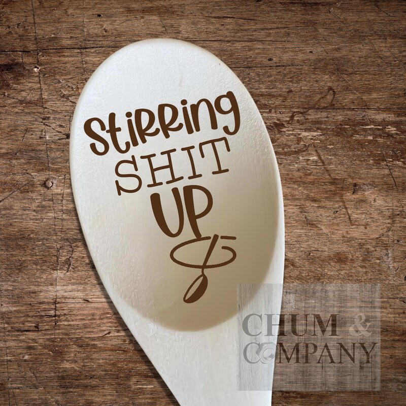 Shit Stirrer Spoon - Etsy