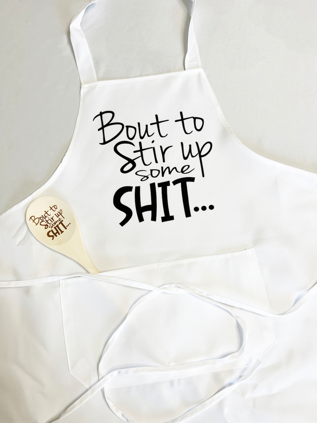 Funny Apron, Funny Gifts, Bout to Stir up Some Shit, Mother’s Day Gifts ...