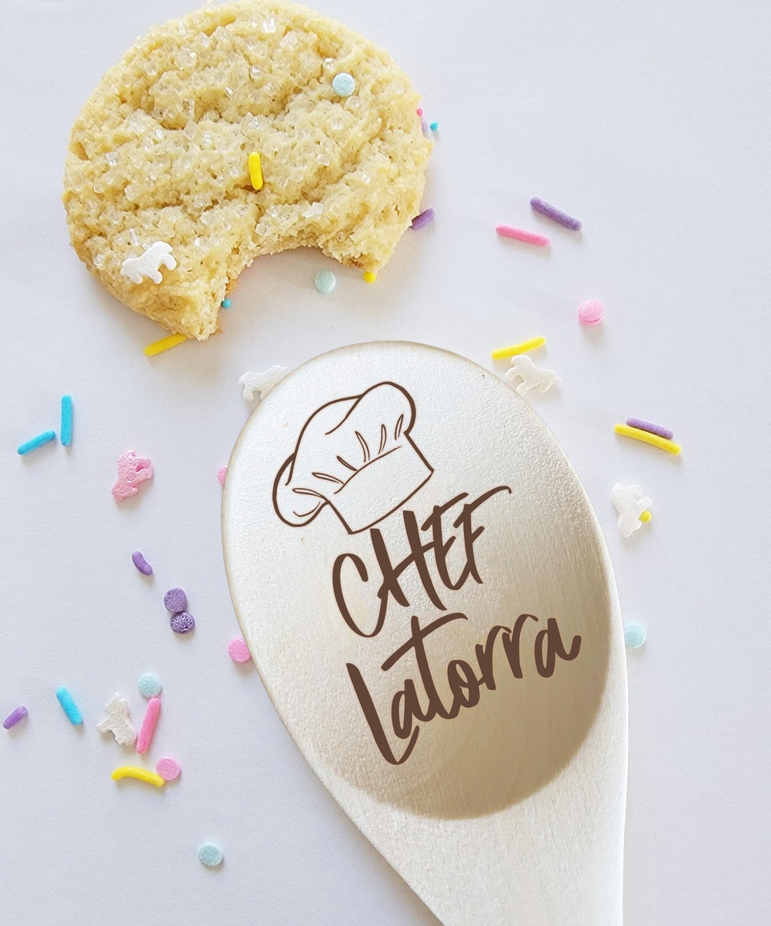 Chef Spoon Chef Gifts Custom Wooden Spoons Gifts - Etsy