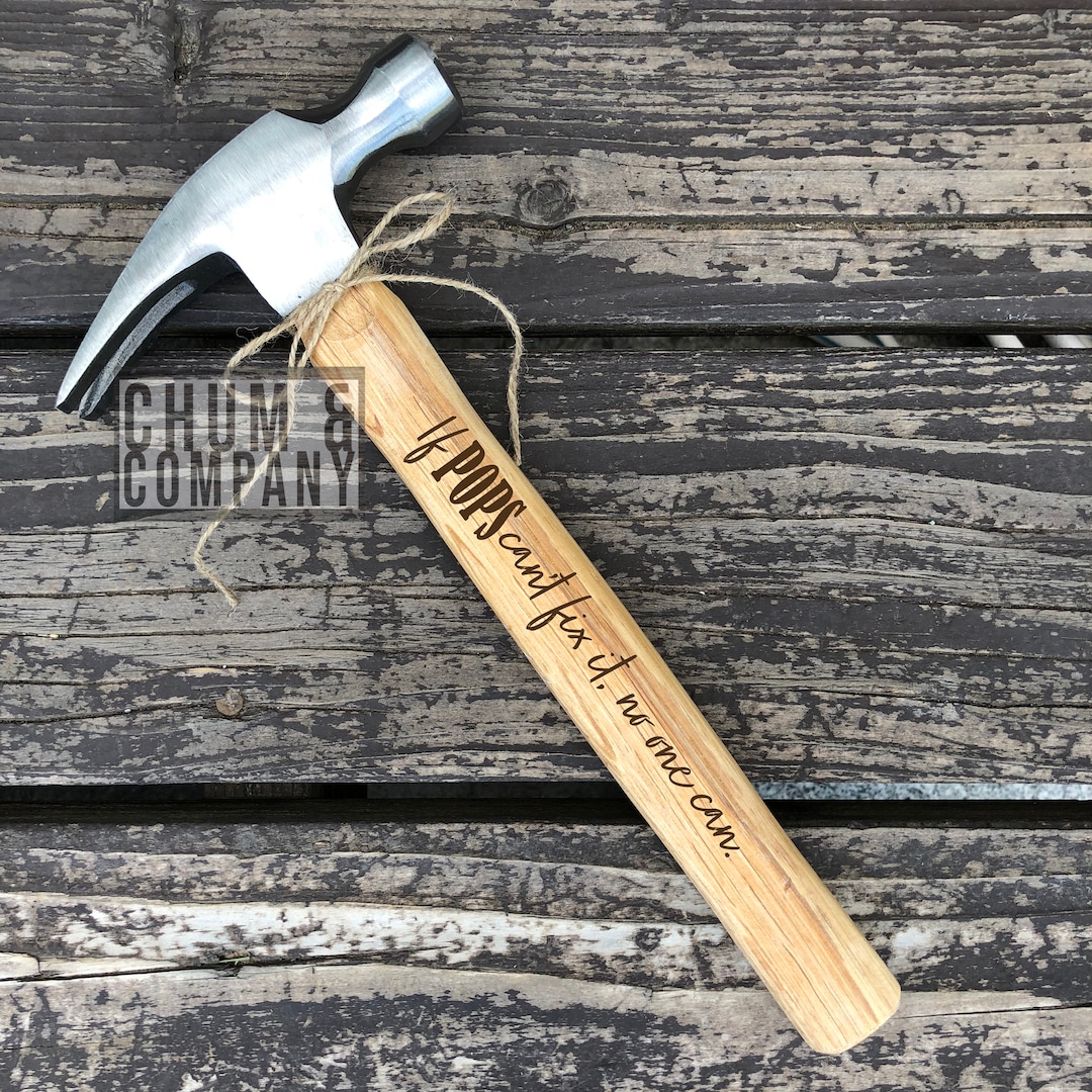 Custom Engraved Hammer, Personalized Hammer, Gifts for Dad, Father's ...