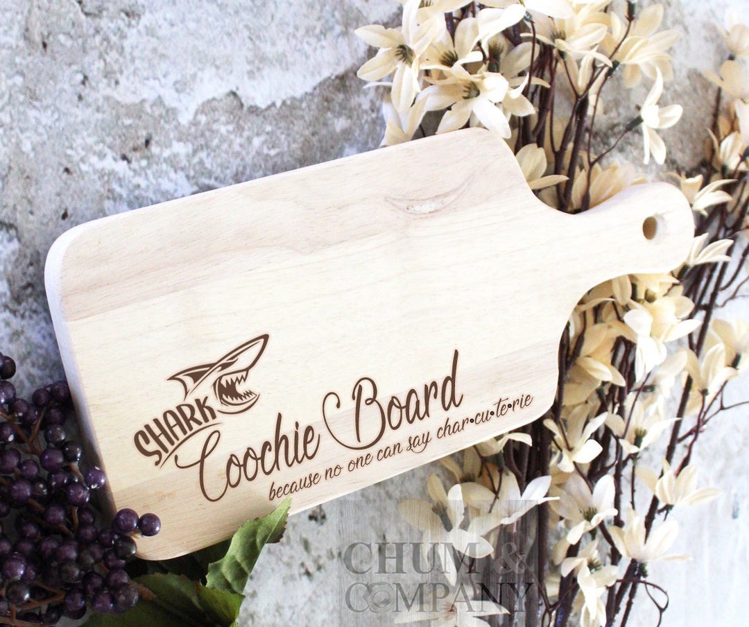 Shark Coochie Board, Because No One Can Say Charcuterie, Funny Cutting ...