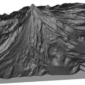 3D Printed Custom Topo Maps - Etsy