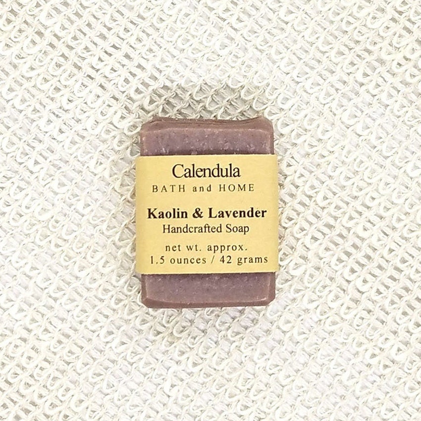 Kaolin & Lavender Goat Milk Soap Travel Soap | Etsy