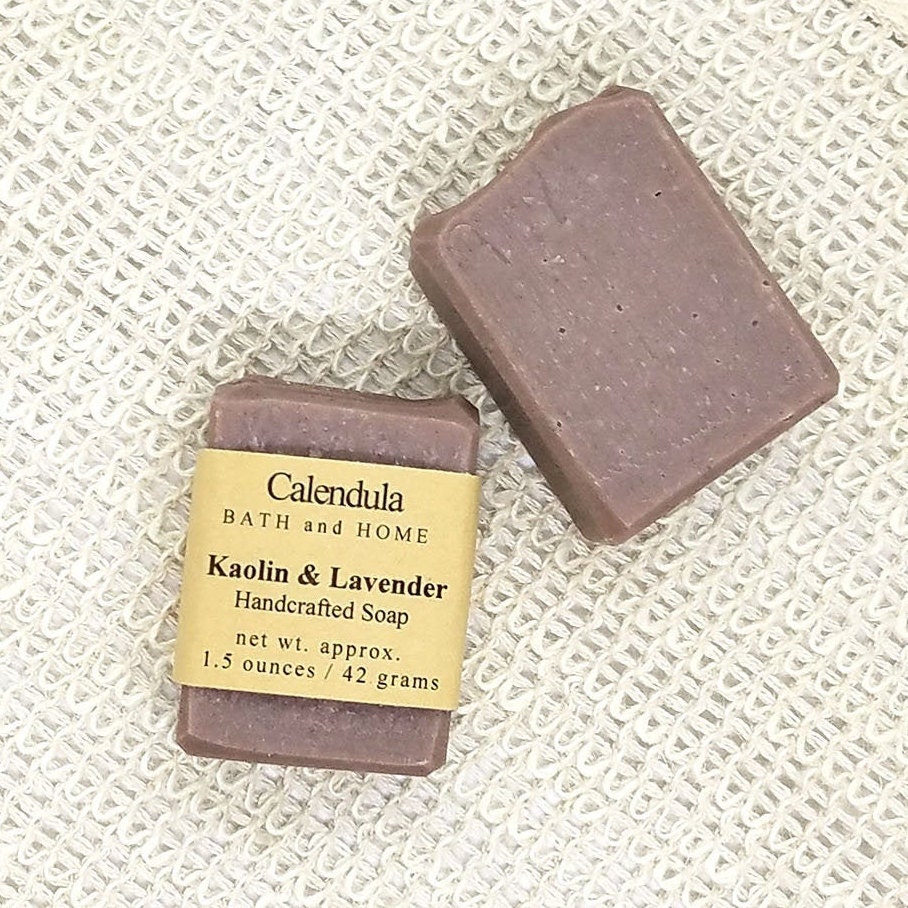 Kaolin & Lavender Goat Milk Soap Travel Soap | Etsy