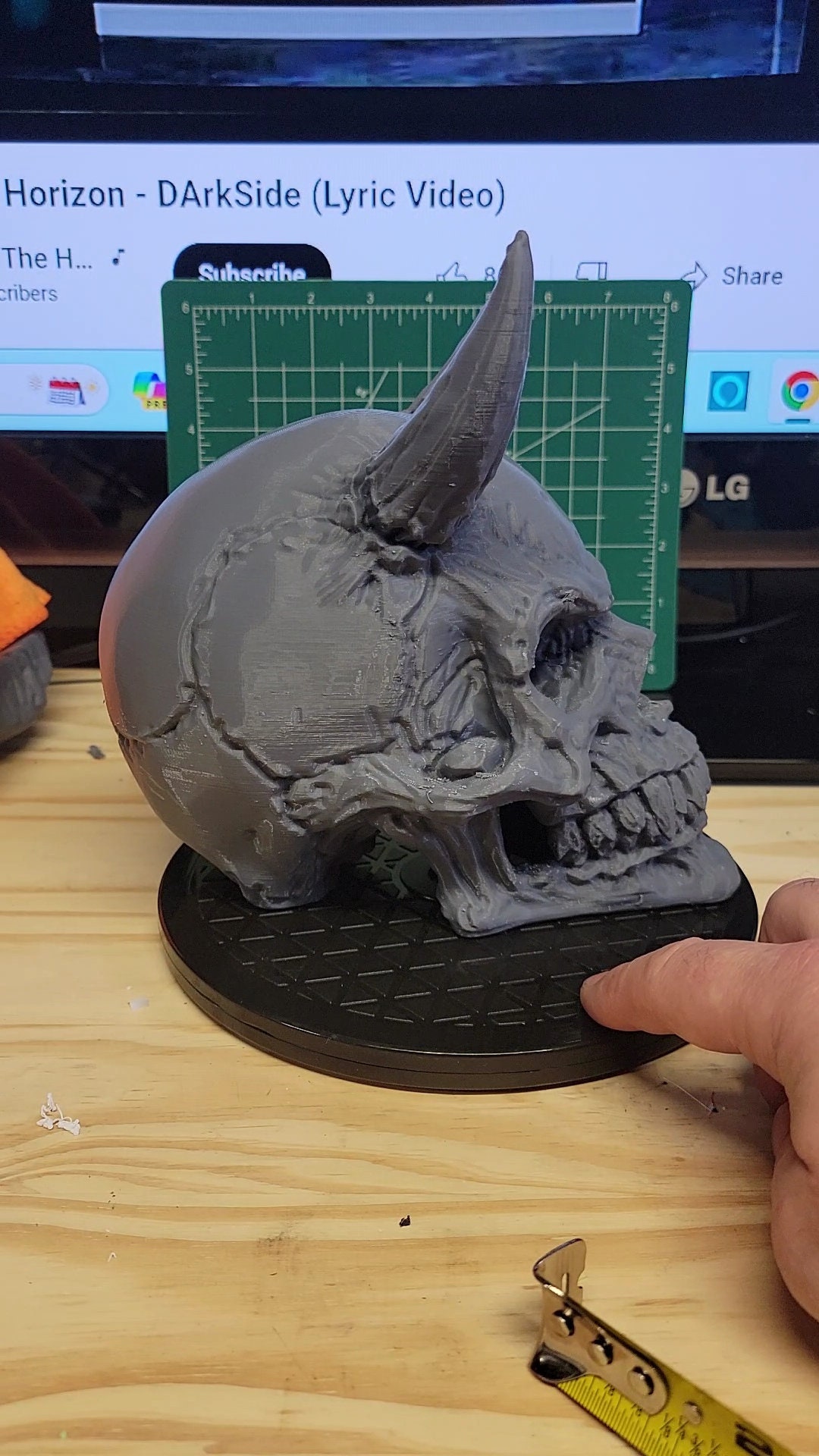 3d Printed Demon Skull - Etsy