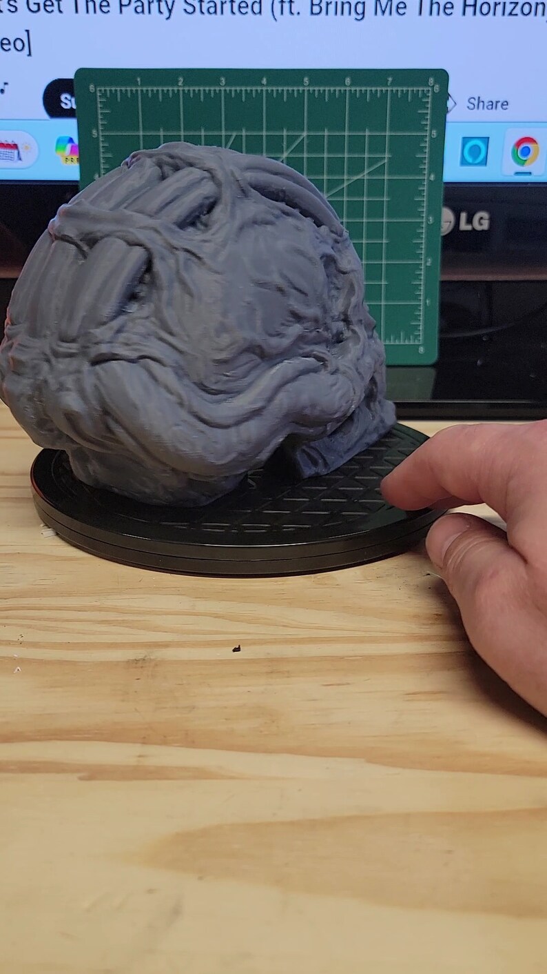 3d Printed Modified Brain Hemorrhage Skull - Etsy