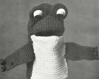Crochet Frog Puppet Pattern - Etsy