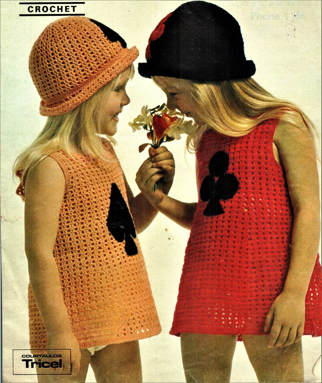 Girls Crochet Pattern, Crochet Dress, Size 22 to 26 Inch Chest, 4 Ply ...