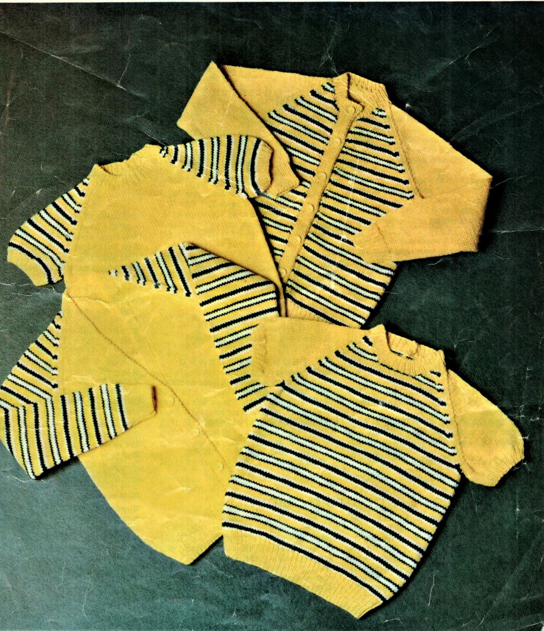 Toddler/child Knitting Pattern, Jumper, Cardigan, Size 22 to 32 Inch ...