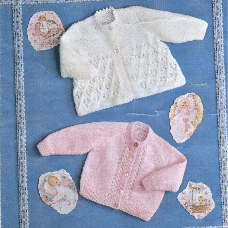 Free Baby Knitting Patterns to Download Matinee Coats - Etsy UK