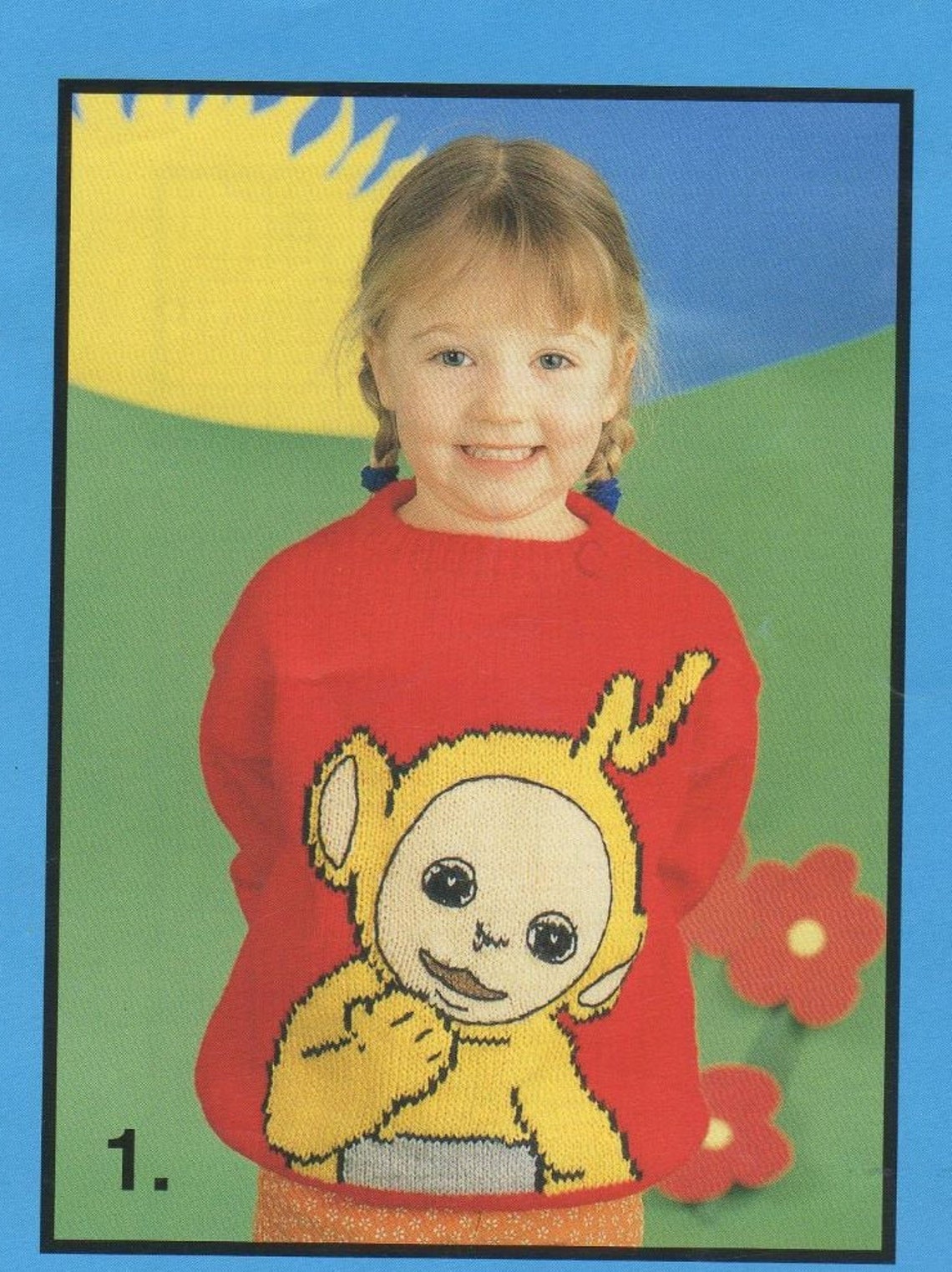 Nearly Free Toddlers to Adults Teletubbies Jumper Knitting - Etsy