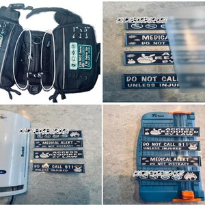 FLUFF OFF & *** Dog Printable Patches for Vest - Instant Download - Etsy