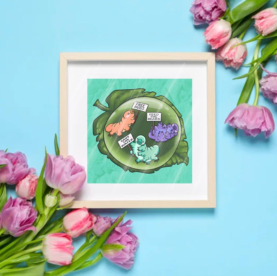 Derpy Tiger and Crow Printable Wall Art - Digital Download - Etsy Australia