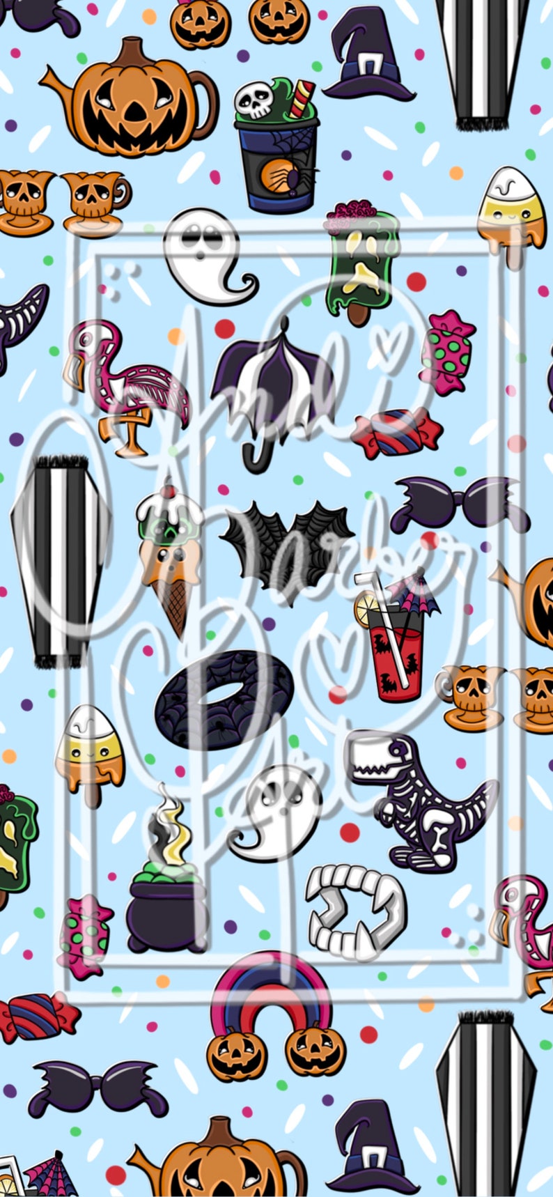 Summerween Digital Wallpaper for Phone, Tablet, & Computer-instant ...