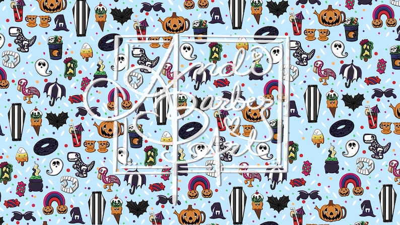 Summerween Digital Wallpaper for Phone, Tablet, & Computer-instant ...