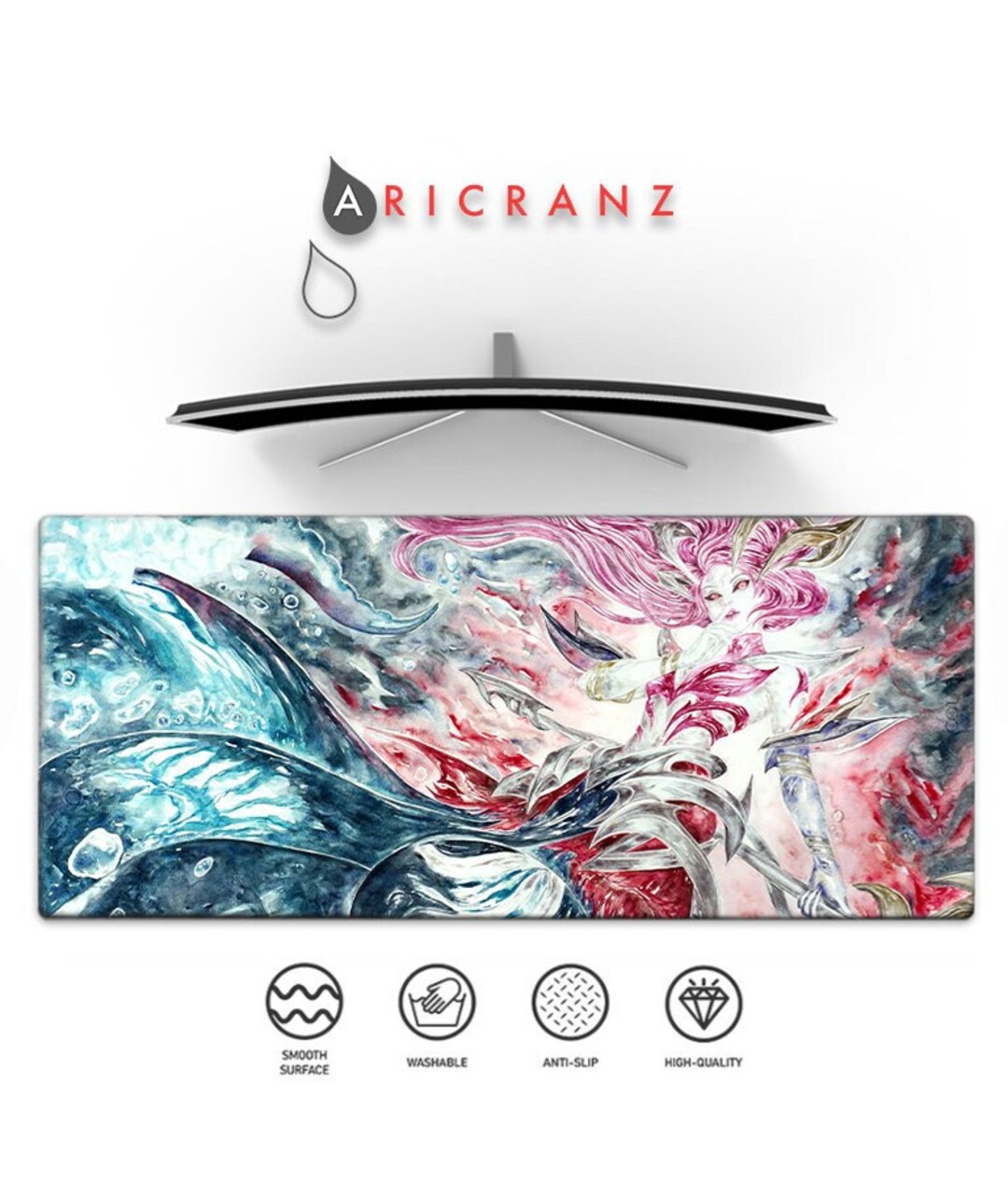 League of Legends Extended Desk Mat 90x40 Cm Pre-order - Etsy