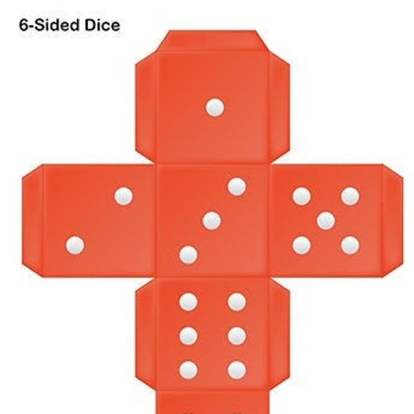 5 Sided Dice - Etsy