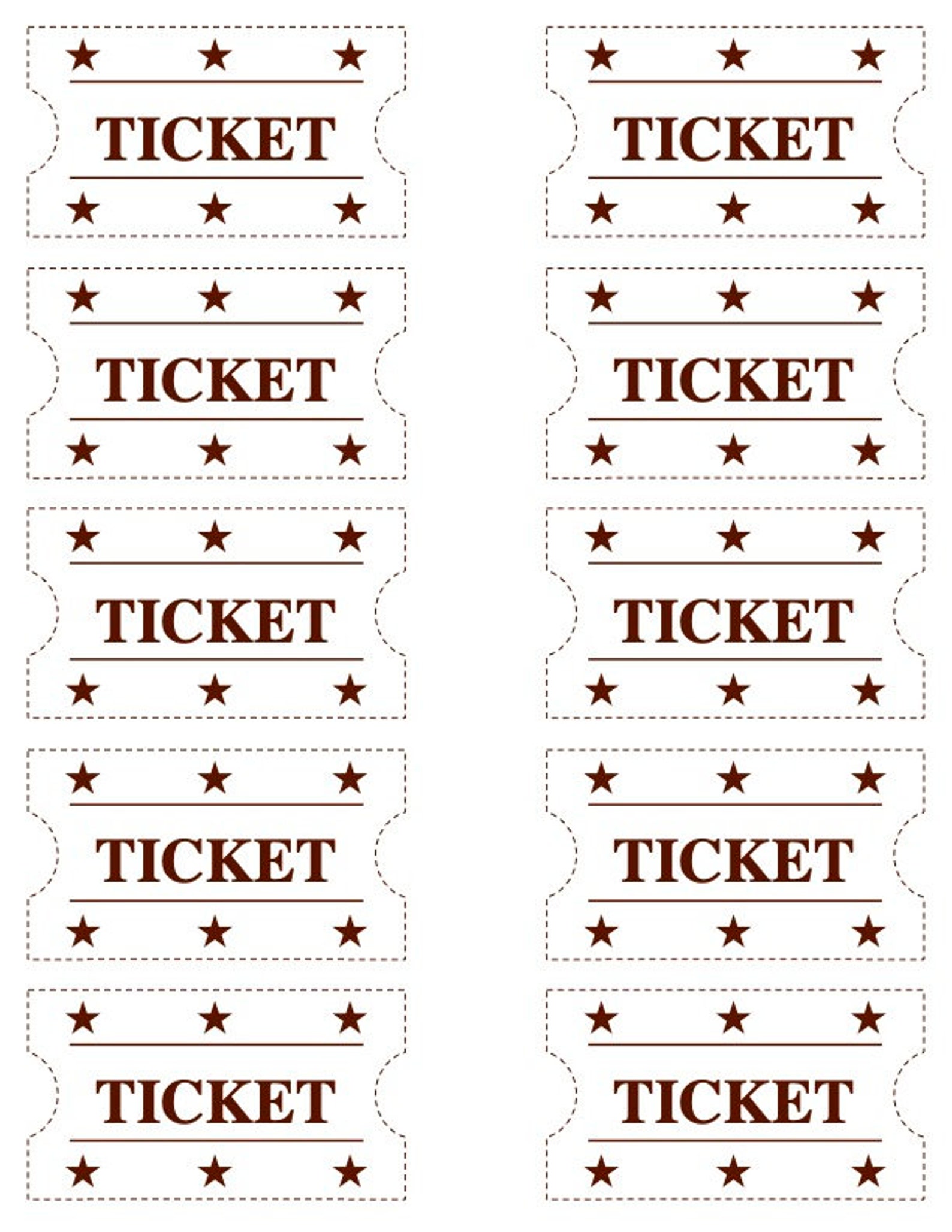 Event Tickets SVG- Tickets SVG- Event SVG- Printable Event Tickets- Svg ...