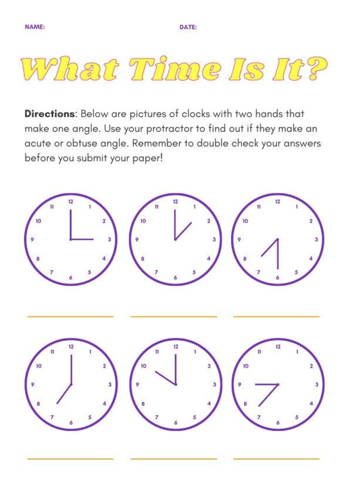 What Time is It Worksheet Svg-telling Time Practice Worksheet Svg ...