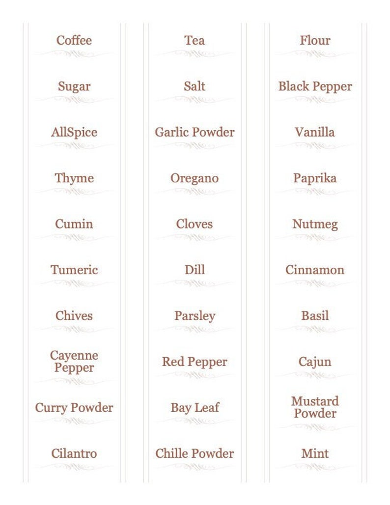 Printable Jar Labels SVG- Jar Labels SVG- Labels Svg- Printable Svg ...