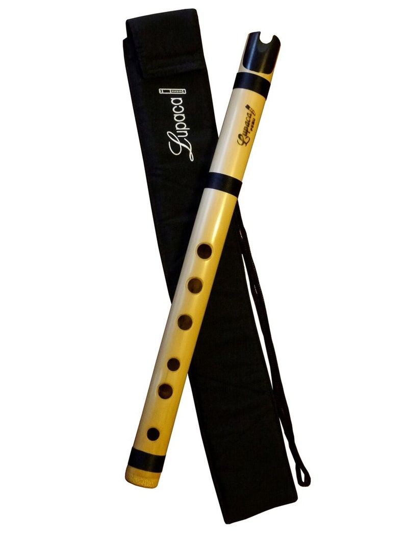 Professional Lupaca Quena ebony and bamboo in G | Etsy