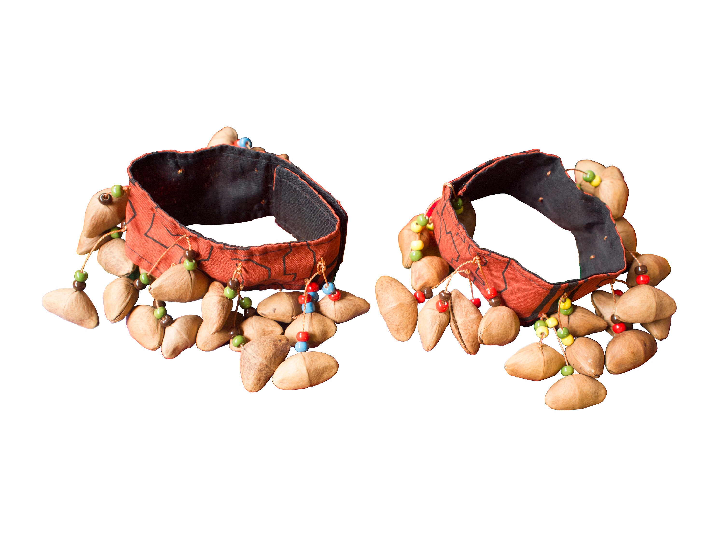 A Pair of Maracas Shaker Seed Chajchas Anklets - Etsy