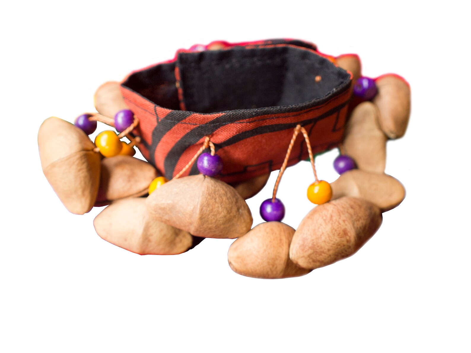 A pair of Maracas shaker Seed Chajchas Bracelets | Etsy