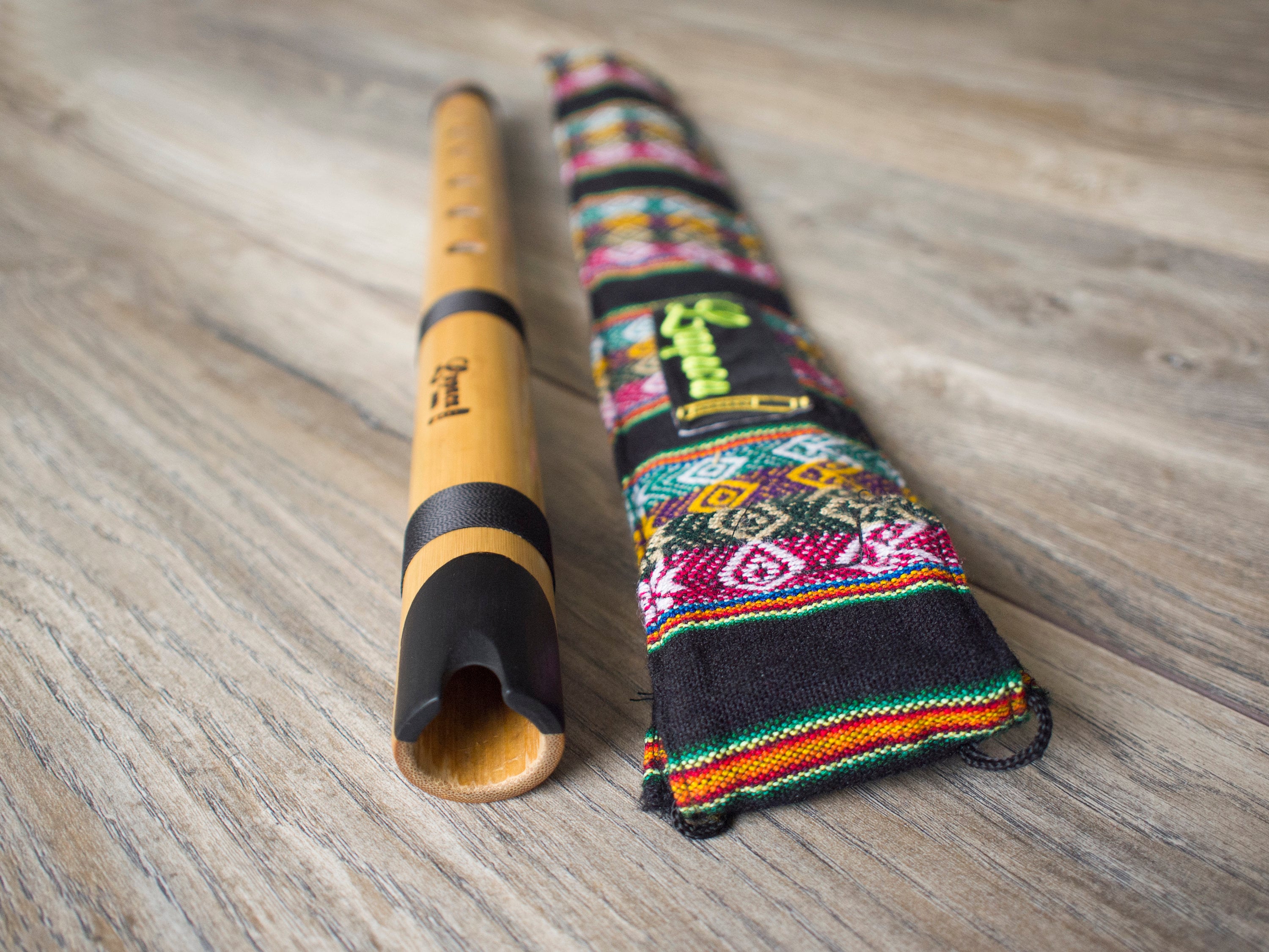 Professional Lupaca Quena Ebony and Bamboo in F - Etsy