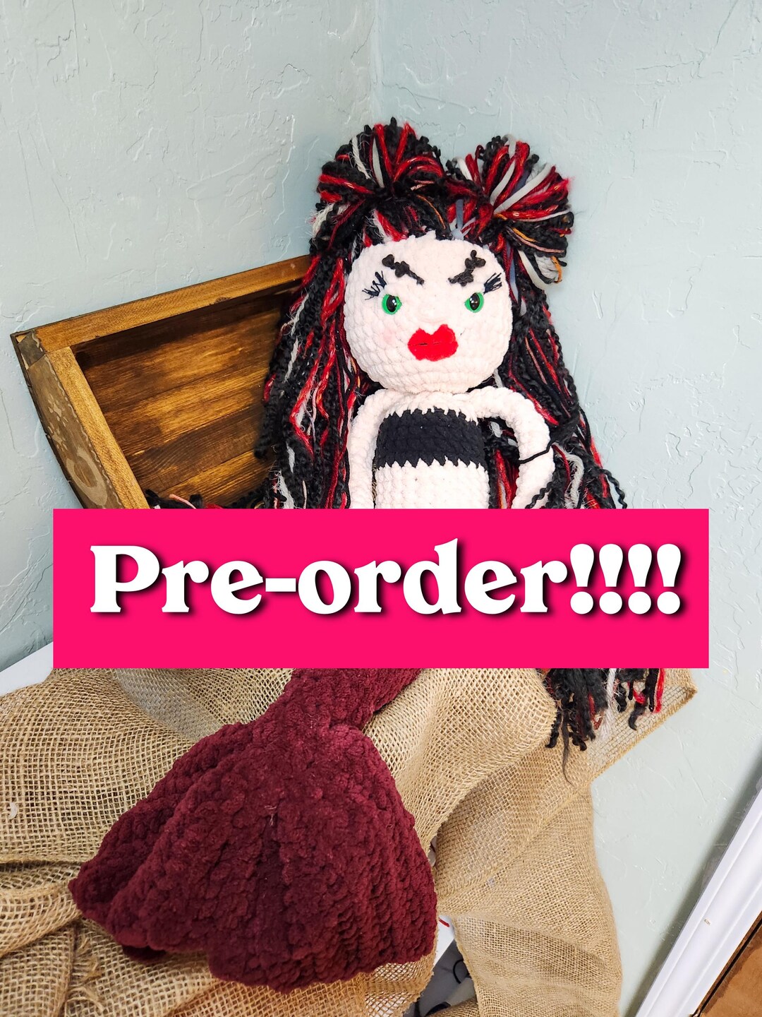 PREORDER Lydia Angry Mermaid Doll - Etsy