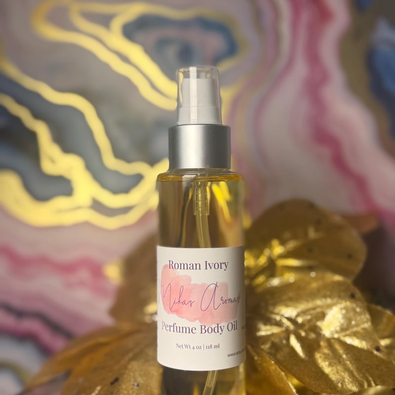 Floral Vanilla Body Oil - Etsy