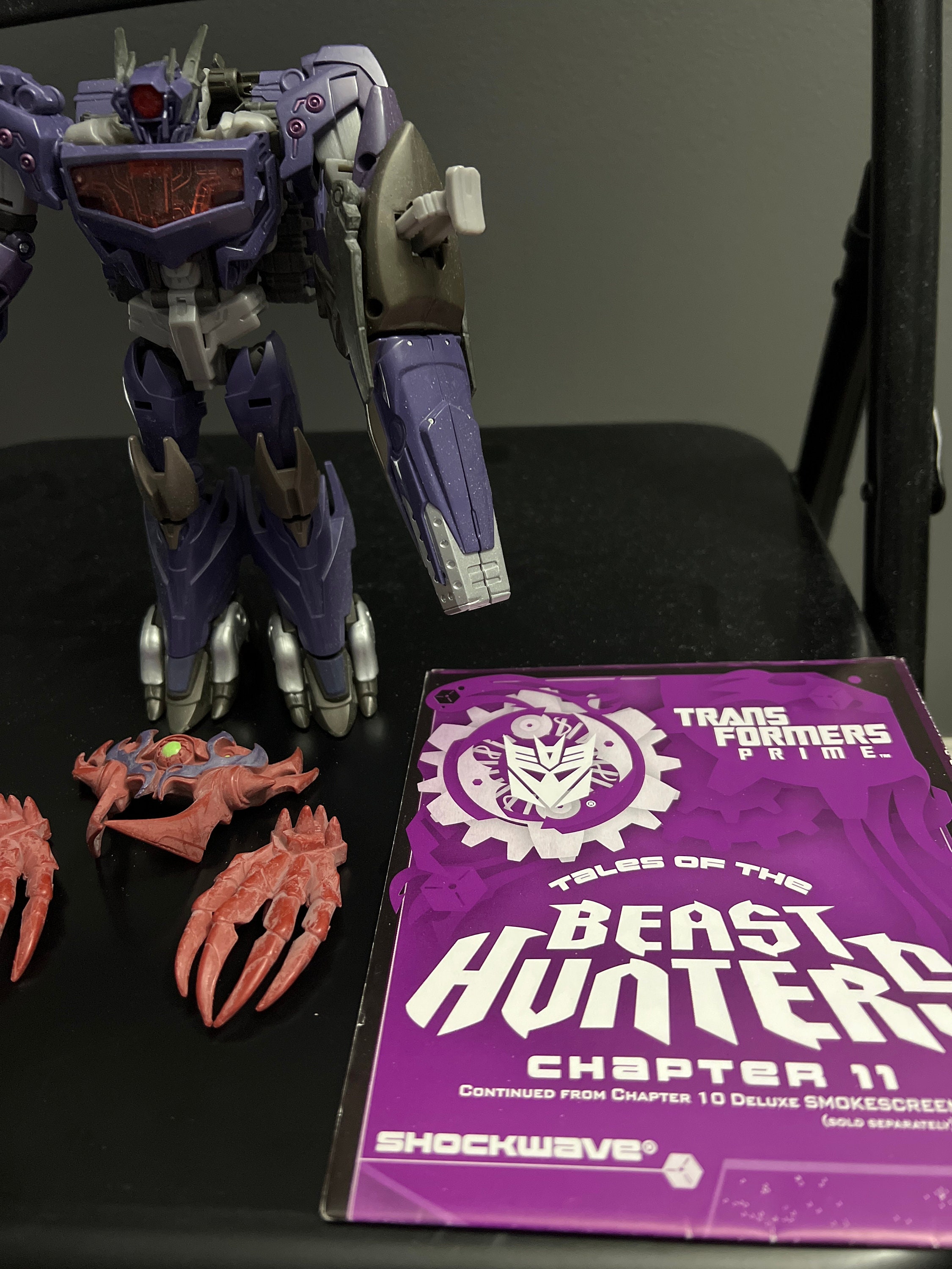 Transformers Prime Beast Hunters Shockwave - Etsy