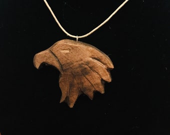 Carved eagle head | Etsy