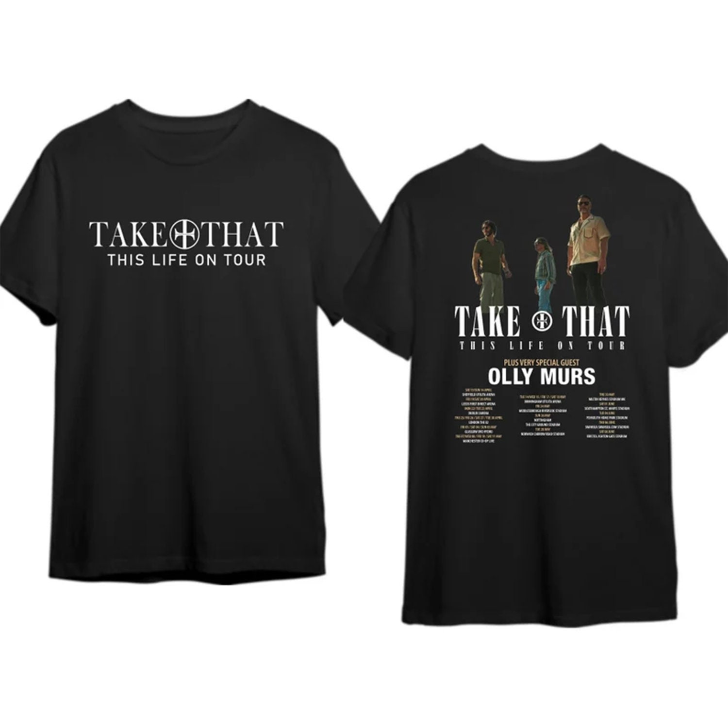 Take That This Life On Tour 2024 Graphic Double Part Shirt sold by ...