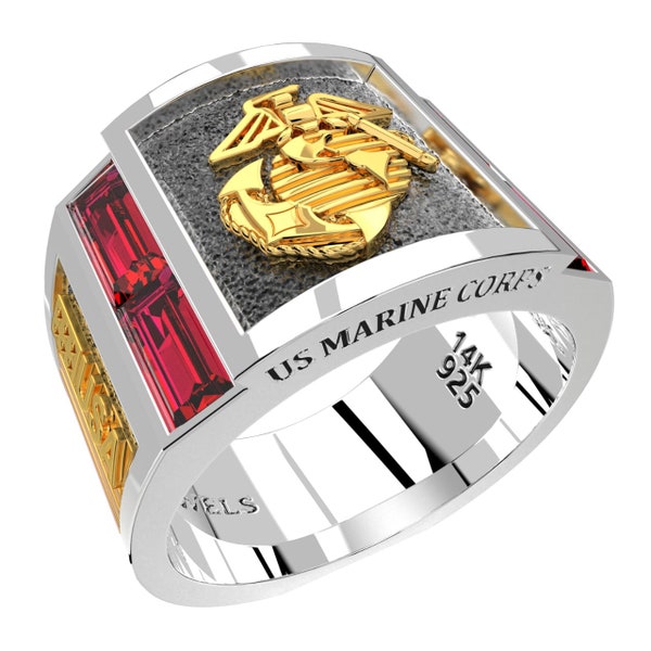 Usmc Ring - Etsy