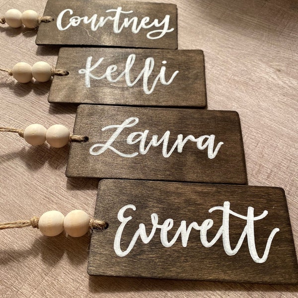Wooden Tags - Etsy