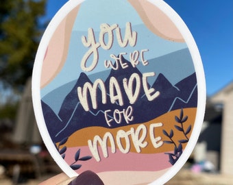 Made for More Decal - Etsy