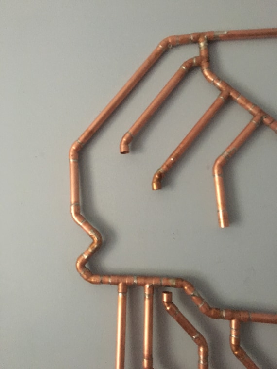Copper Pipe Art
