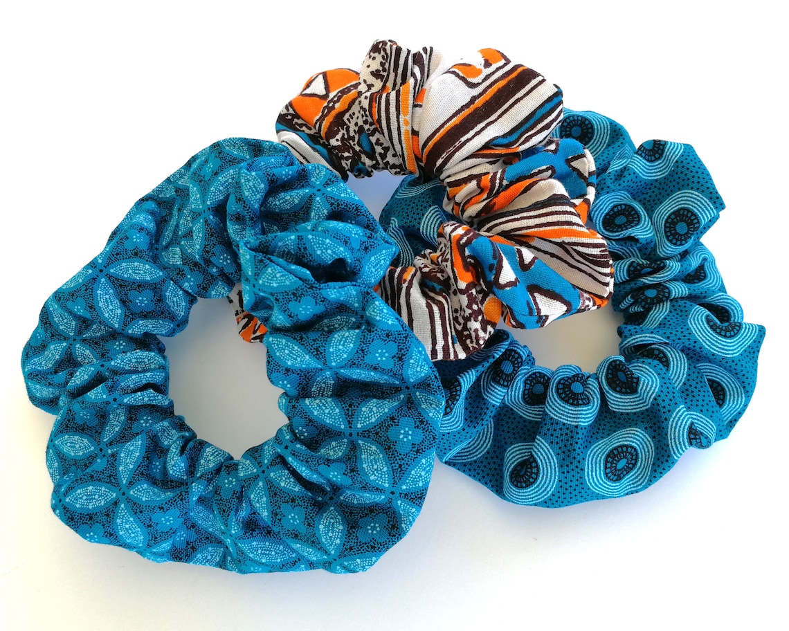 African Print Scrunchies Scrunchies Hair Accessories | Etsy