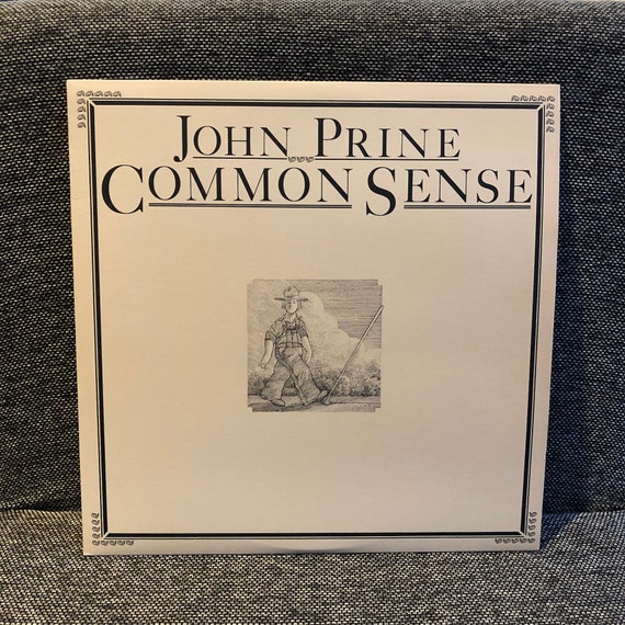 John Prine Common Sense Vinyl Record Album 1975 Atlantic Folk - Etsy
