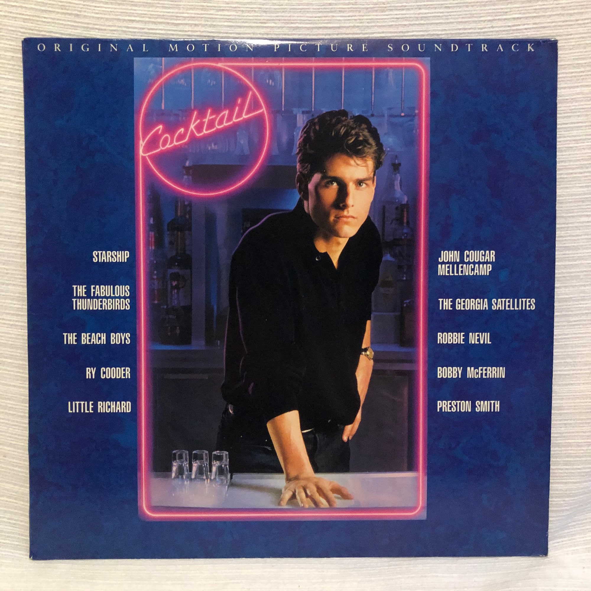 Cocktail Original Soundtrack Vinyl LP 1988 Elektra Records | Etsy